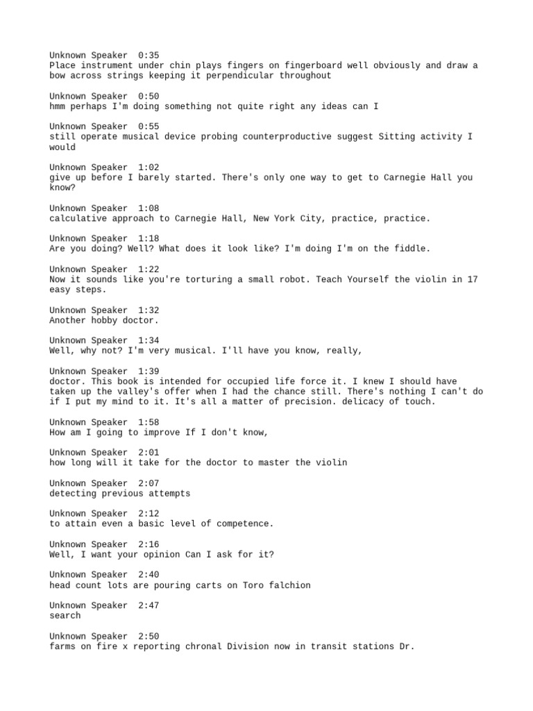 4DA 5.03 - The Paradox Planet | PDF | Violin