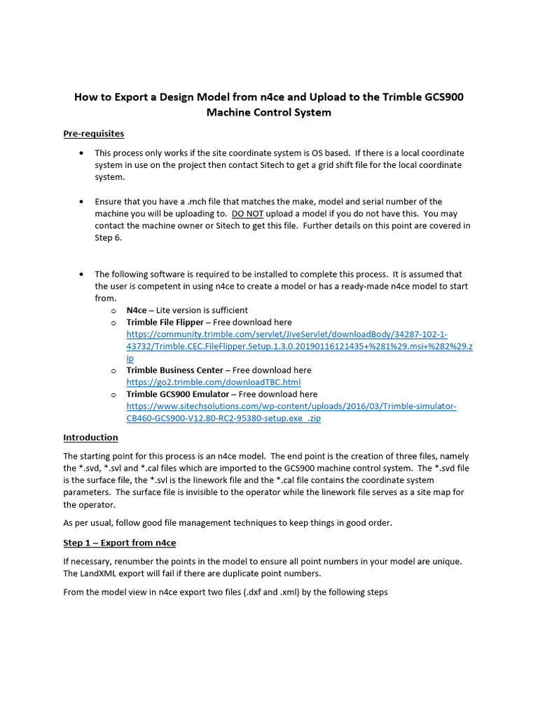 N4ce To GCS900 | PDF | Computer File | Ordnance Survey
