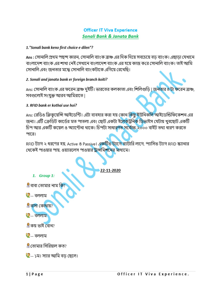 Officer IT Viva Experience Updated | PDF | Comma Separated Values | Computing