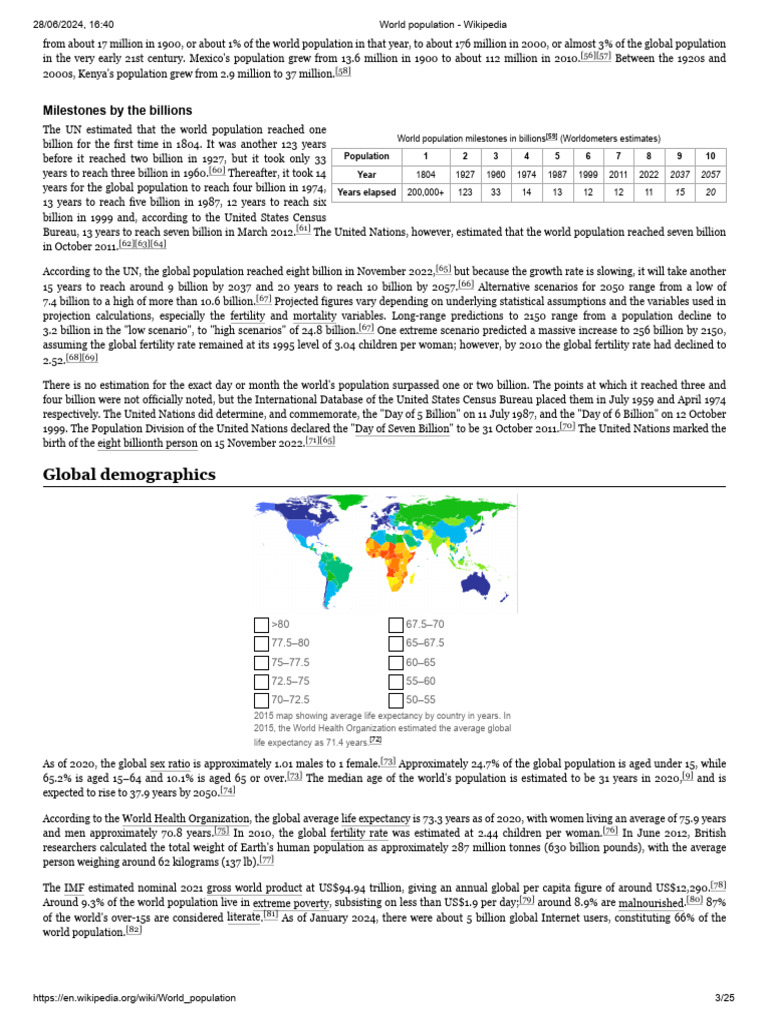 Structure of Documents | PDF | World Population | Environmental Social Science