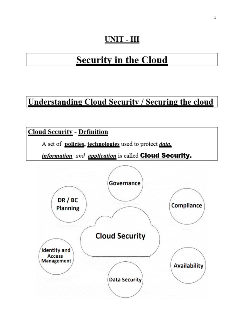 UNIT-3-ENGLISH | Download Free PDF | Cloud Computing | Encryption