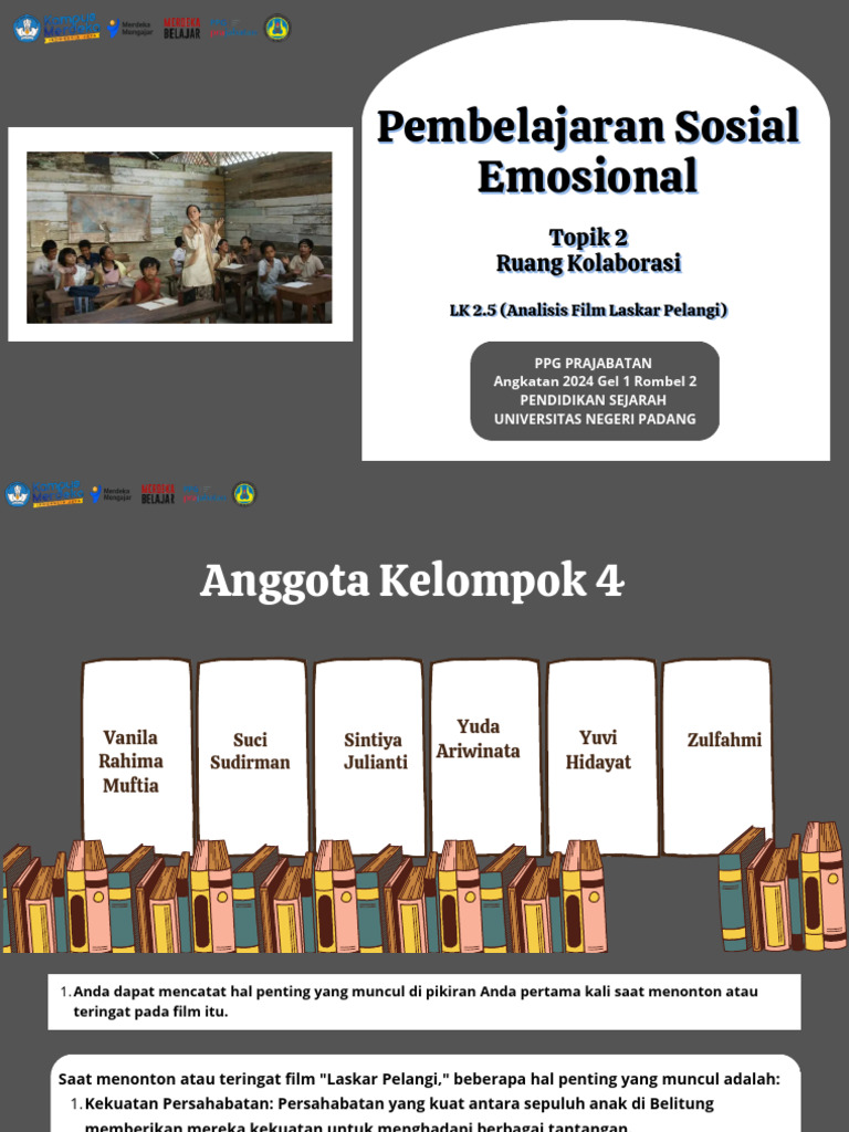 Topik 2 Ruang Kolaborasi LK 2.5 (Kelompok 4) PSE | PDF | Karier & Perkembangan | Sains & Matematika