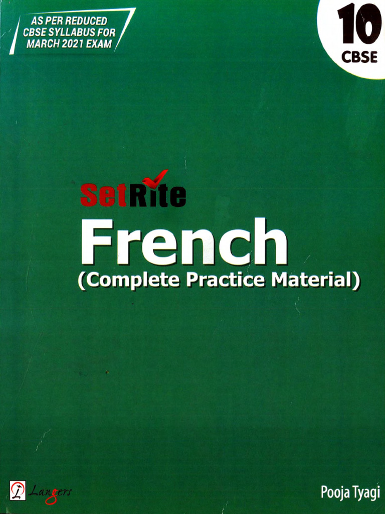 Class X (Support Material (Setrite) | PDF