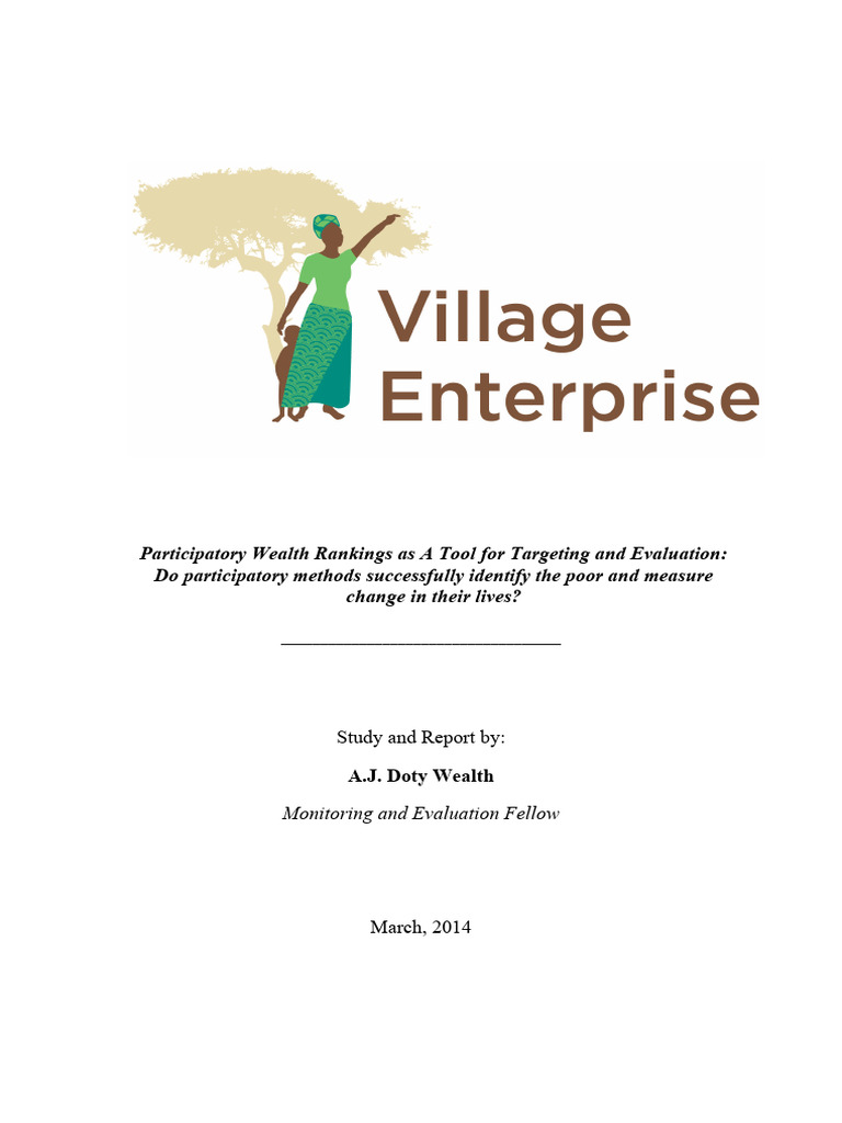 Participatory Wealth Ranking and PPIs - November - 2015 - AJ White ...