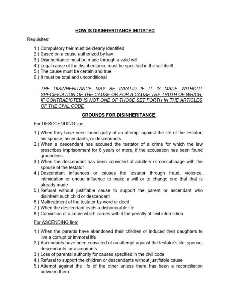 Succession Finals Reviewer | Download Free PDF | Will And Testament ... Succession Finals Reviewer | Download Free PDF | Will And Testament ...