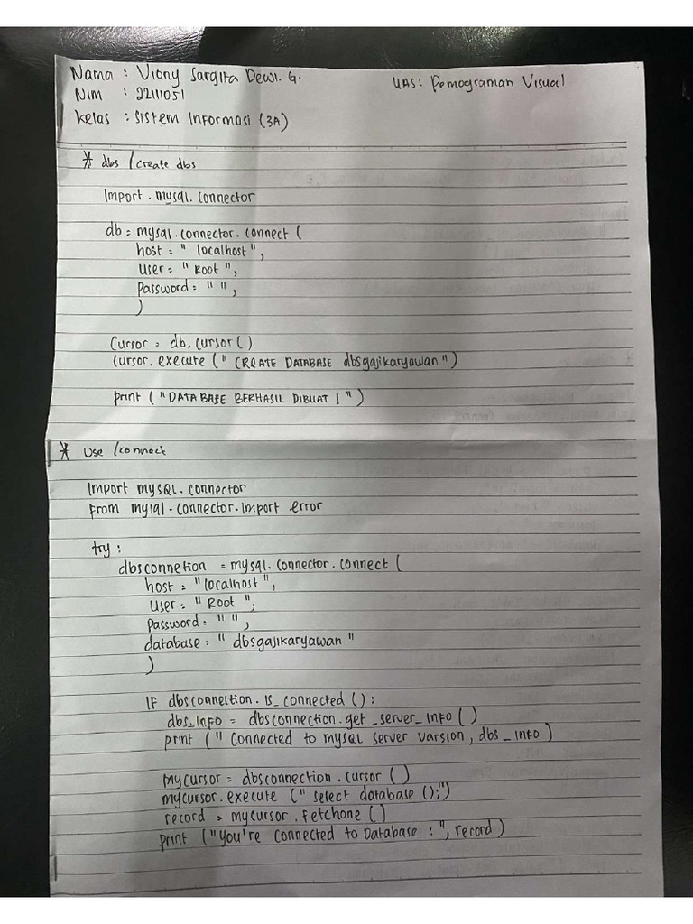Tulis Tangan Coding | PDF