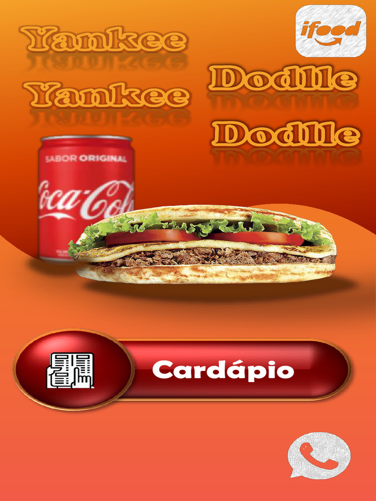Cardápio Da Yankee | PDF | Comida rápida | Culinária norte-americana