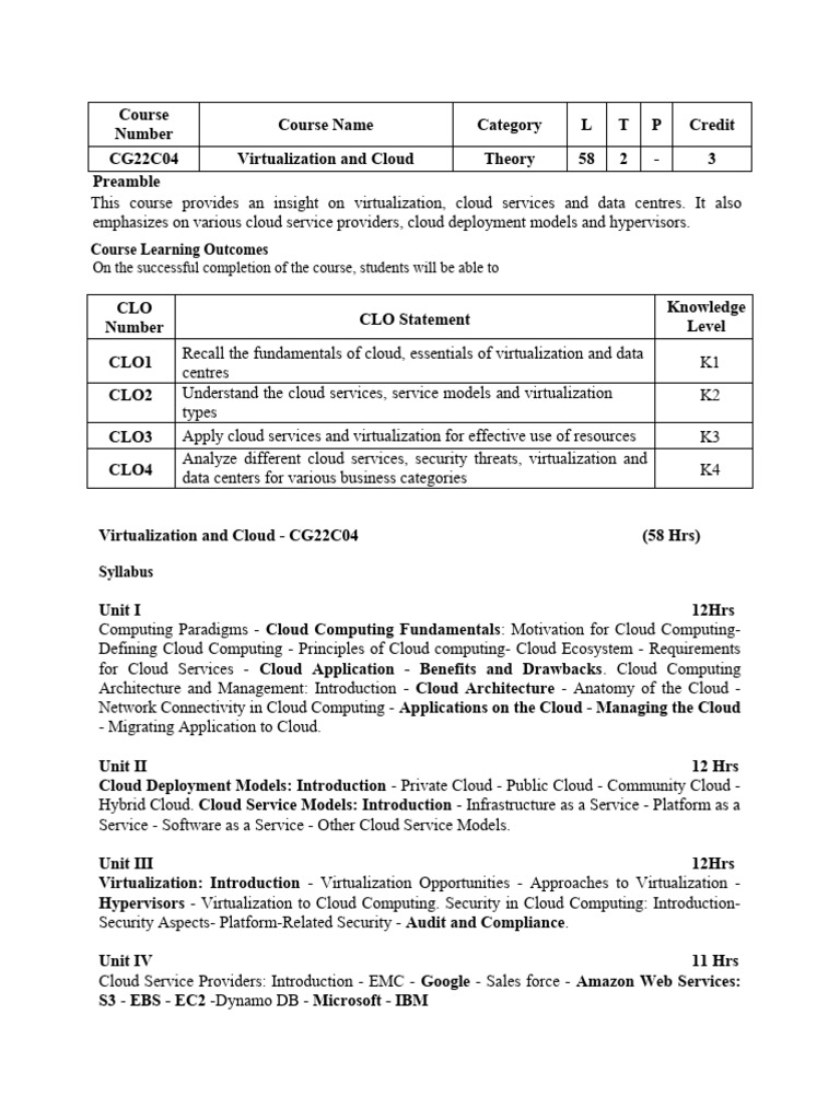 Virtualization and Cloud | PDF | Cloud Computing | Computing