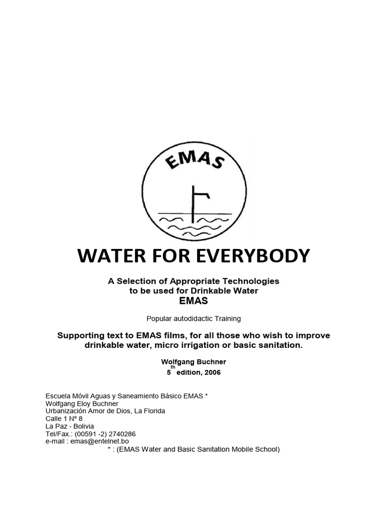 EMAS Pump: A Guide to Installation and Use | PDF | Pump | Valve