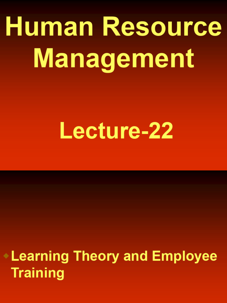 Lecture22 To 33 PPT - mgt501 | PDF | Compensation And Benefits | Performance Appraisal