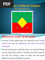Shah Cultural Game in Ethiopia | PDF | Ethiopia | Referee