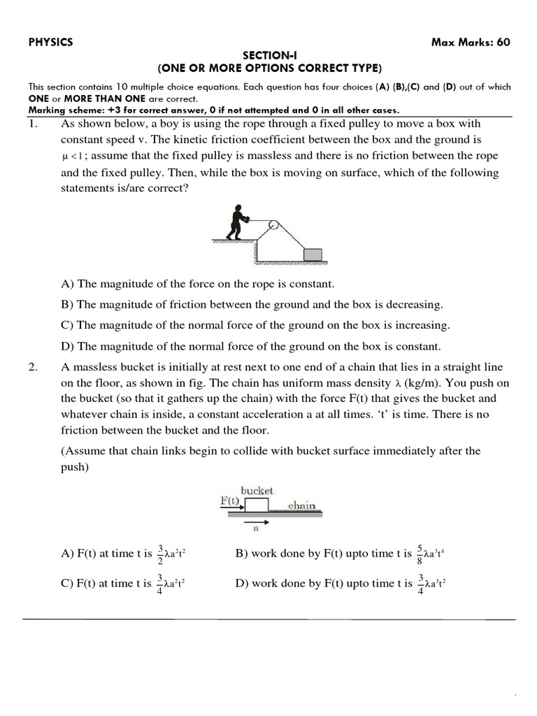 AITS - 15 (P-I) Question Paper | PDF | Coordination Complex | Electron