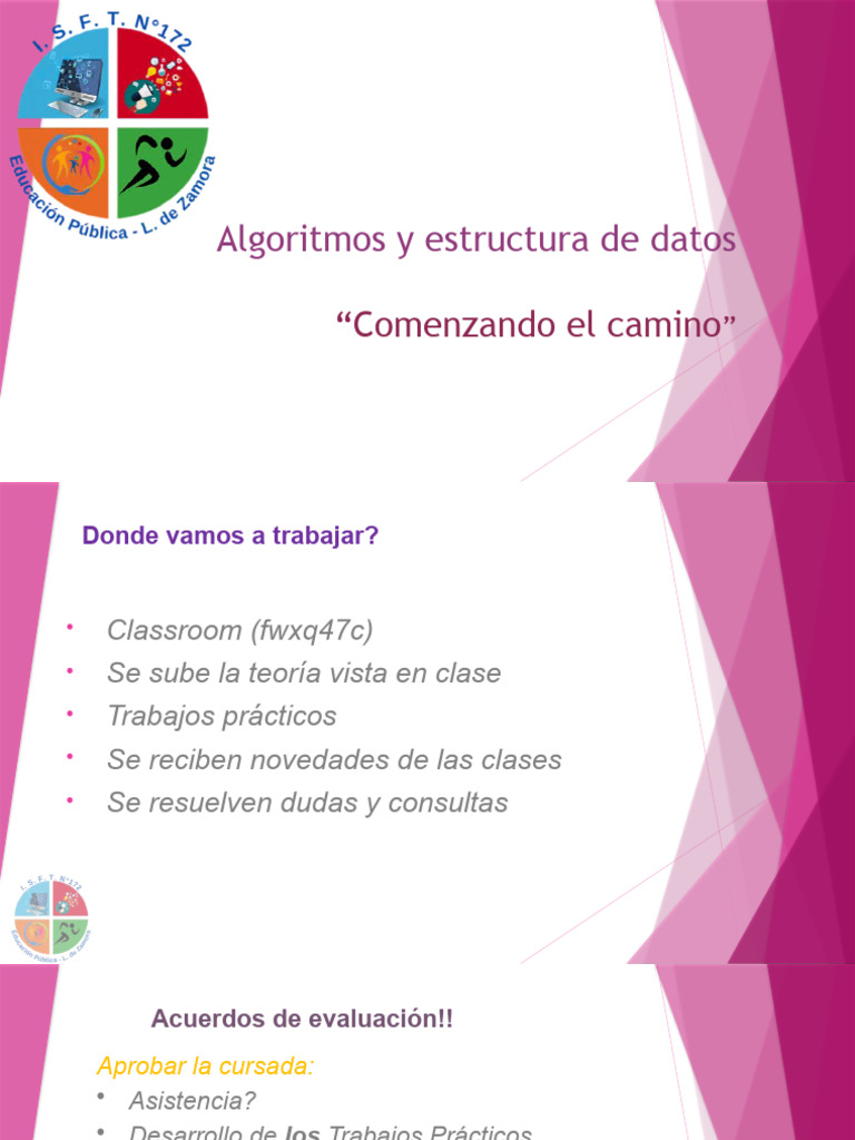 Algoritmos y Estructura de Datos 2023 | PDF | Lenguaje de programación ...