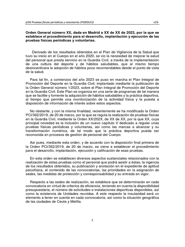 02 20230524 Pog Pruebas Fiisicas Periodicas y Voluntarias Pideguci VCN ... 02 20230524 Pog Pruebas Fiisicas Periodicas y Voluntarias Pideguci VCN ...