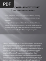Teori Perbandingan Sosial | PDF