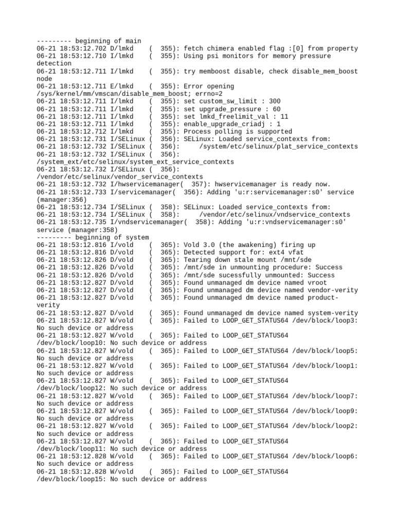 Logcat Prev CSC Log | PDF | Proprietary Software | Device Driver