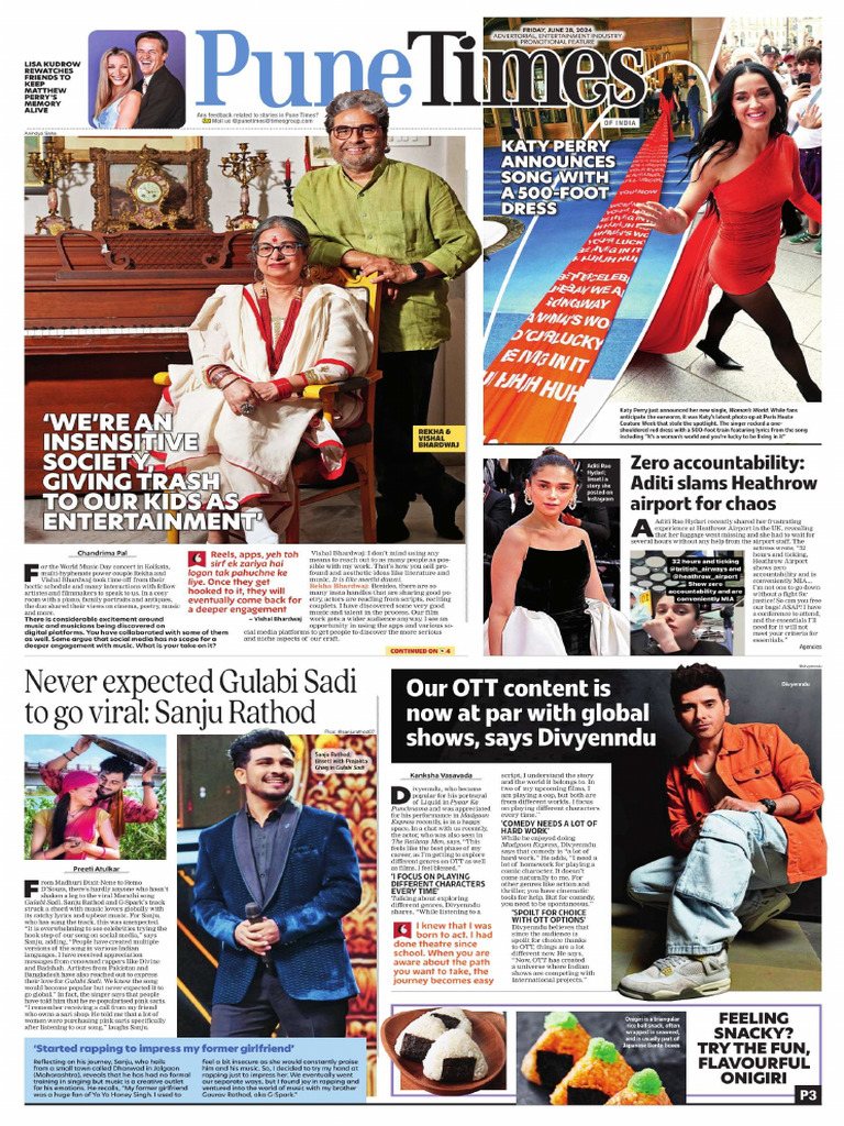 ToI Pune Times 28.06.2024 | PDF