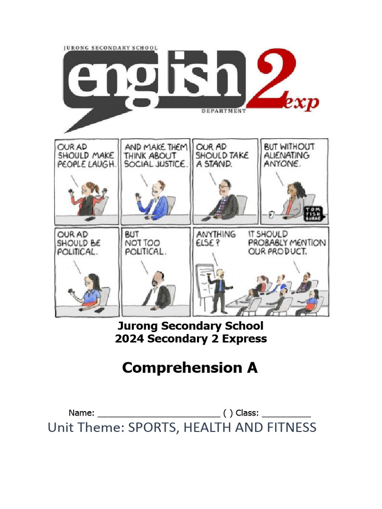 G3 Compre A Package 2024 Student | PDF | Reading Comprehension ...