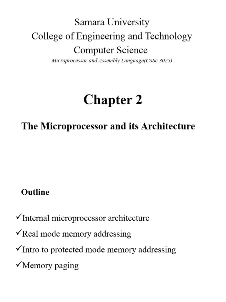 CH2 | Download Free PDF | 64 Bit Computing | Computer Architecture