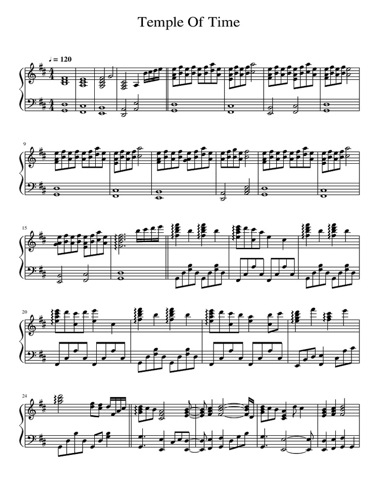 Maplestory OST - Temple of Time | PDF