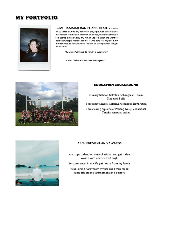 My Portfolio PDF | PDF