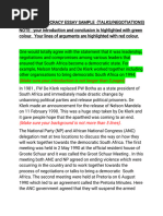 Grade 12 BCM Essay | PDF