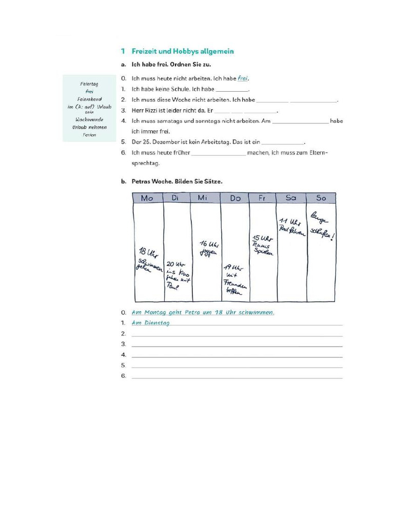 Freizeit | PDF