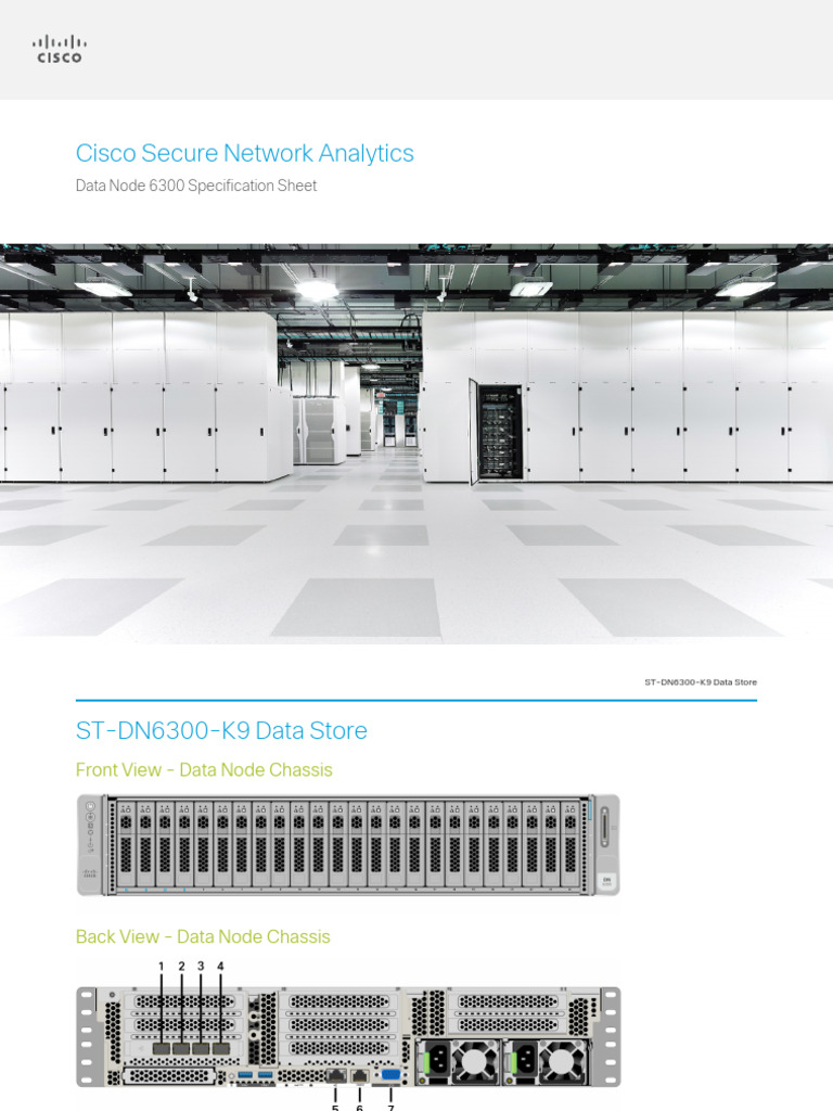 DN 6300 Spec Sheet DV 1 2 | PDF | Computer Networking | Computer Hardware
