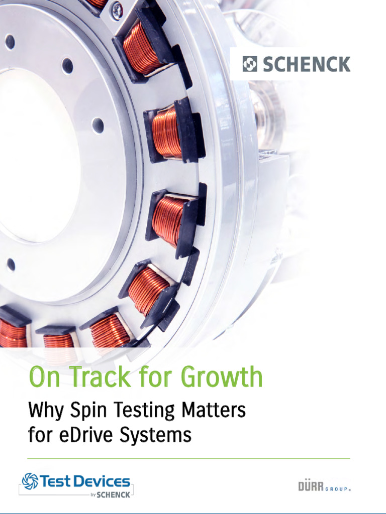 Spin Testing for eDrive Systems | PDF | Electric Motor | Fatigue (Material)