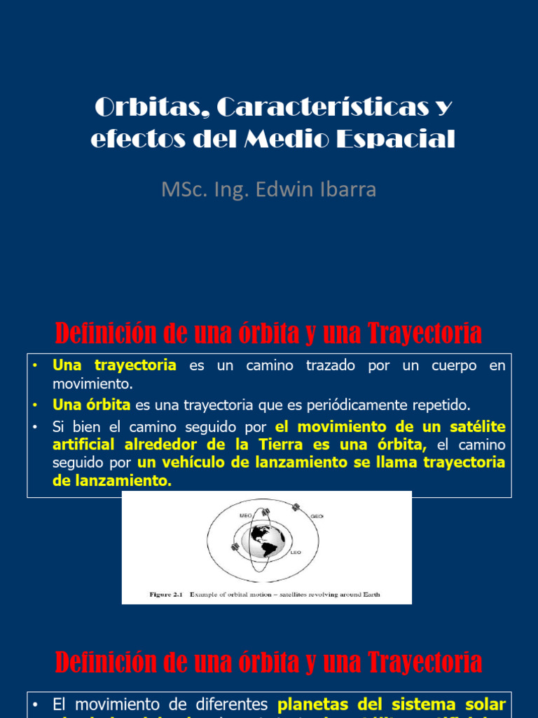 Tema 2a - Orbitas Parte 1 | PDF | Orbita | Tierra