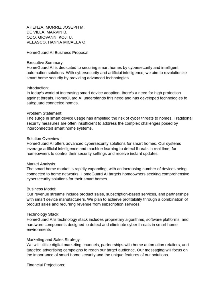 FQA2 - Business Proposal | Download Free PDF | Computer Security | Security FQA2 - Business Proposal | Download Free PDF | Computer Security | Security