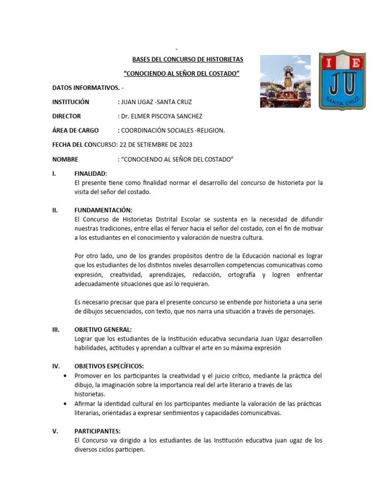 Bases Historieta | PDF | Cómics | Creatividad