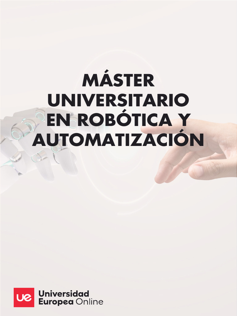 Master Robotica-Automatizacion Online | PDF | Inteligencia artificial | Inteligencia (IA) y ...