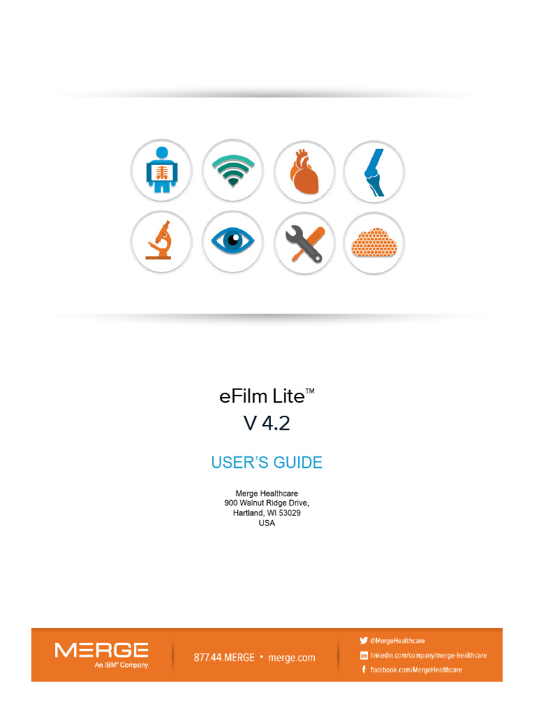 eFilmLite UserGuide | PDF | Window (Computing) | Radiography
