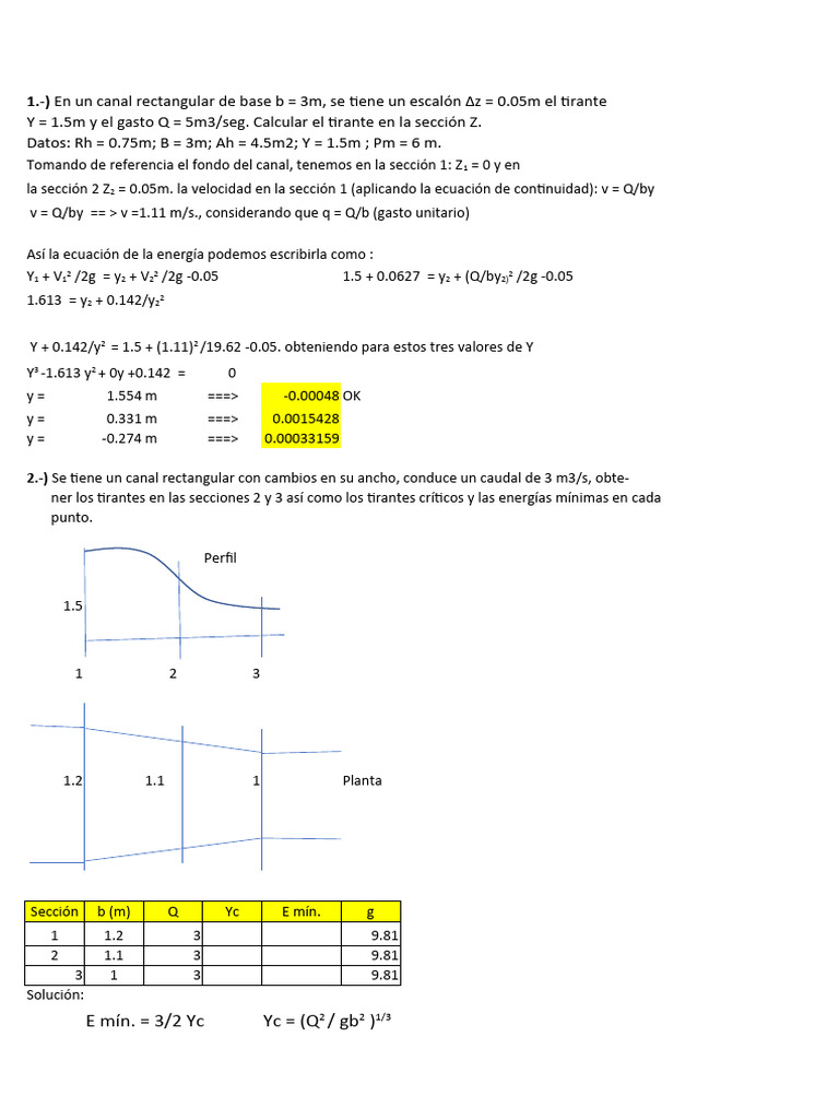 Ejercicios Clase 2 | PDF | Fenomeno fisico