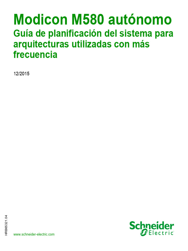 Manual M580 | PDF | Software | Controlador lógico programable