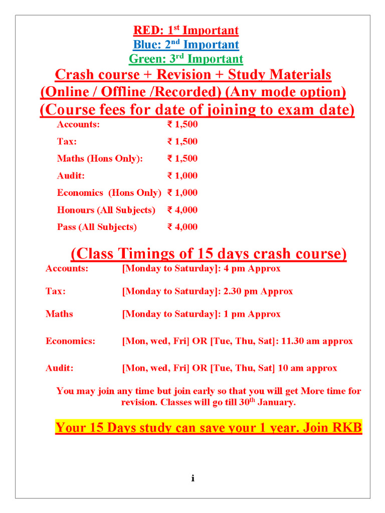 5sem Audit Coloured | PDF