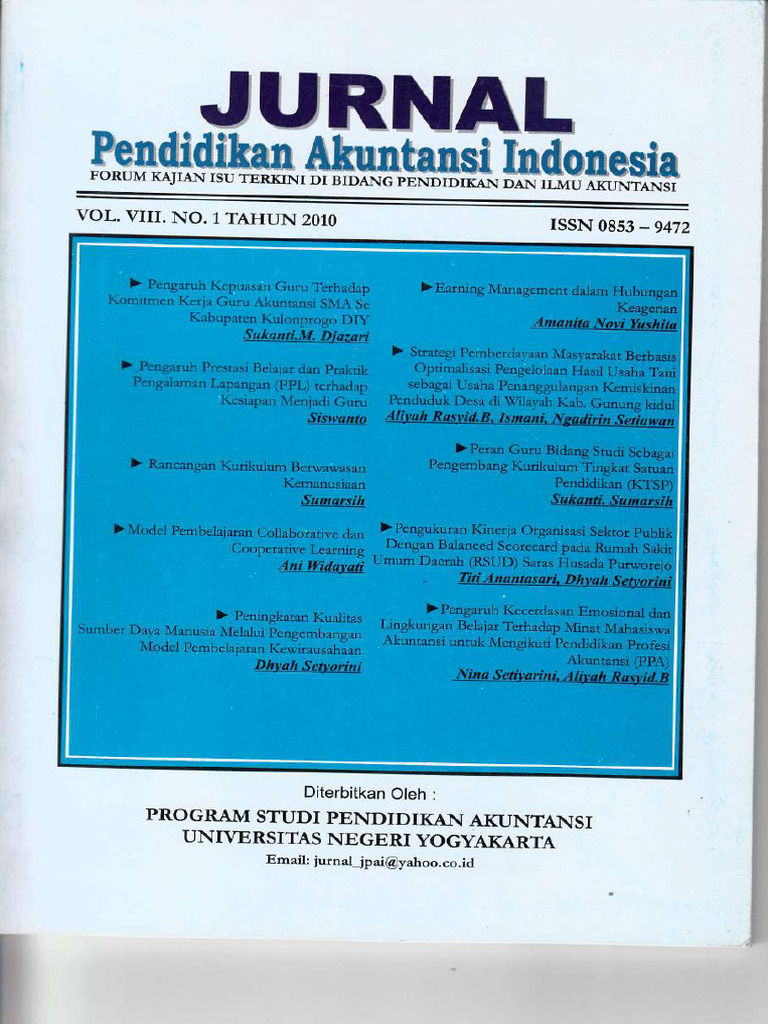 Earning Management Dalam Hubungan Keagenan | PDF