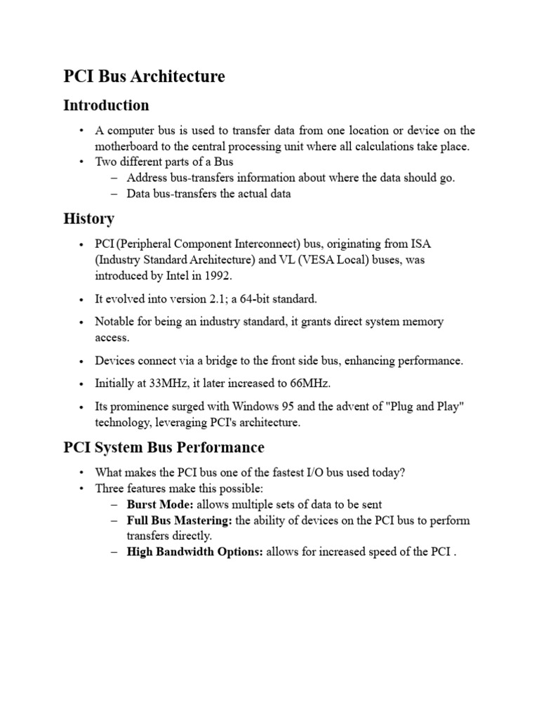 4 PCI Bus and Memory System | Download Free PDF | Computer Data Storage | Cpu Cache