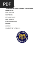 SNHU 107 Module Six Journal Template | PDF | Awareness | Communication