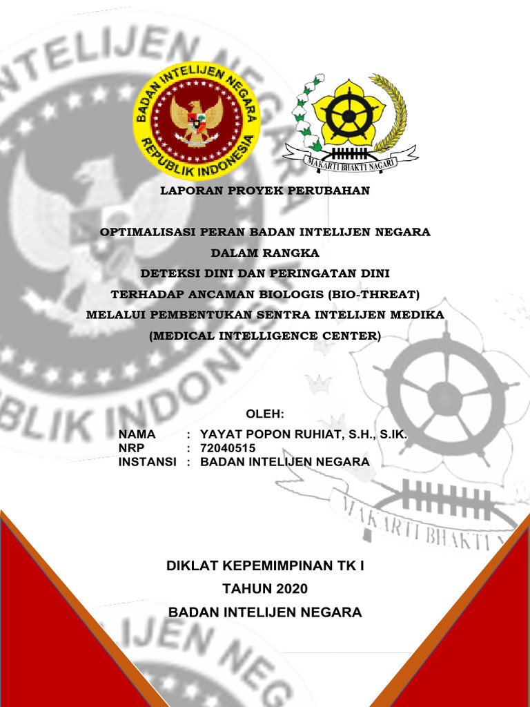 Optimalisasi Intelijen Medika BIN | PDF | Bisnis | Seni