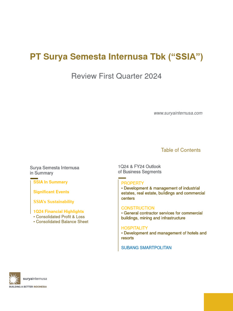 1Q24 Presentation v2 EBU | PDF | Corporate Social Responsibility | Green Building