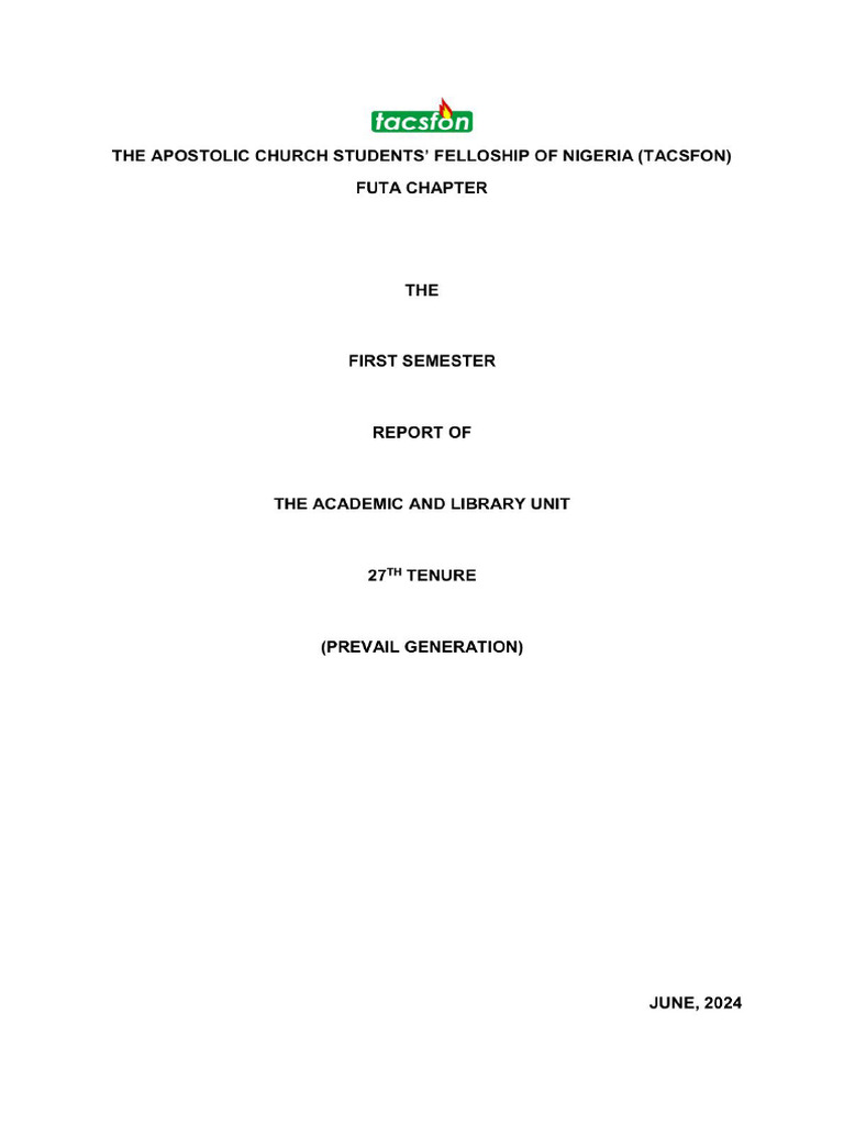 Academic Report | PDF