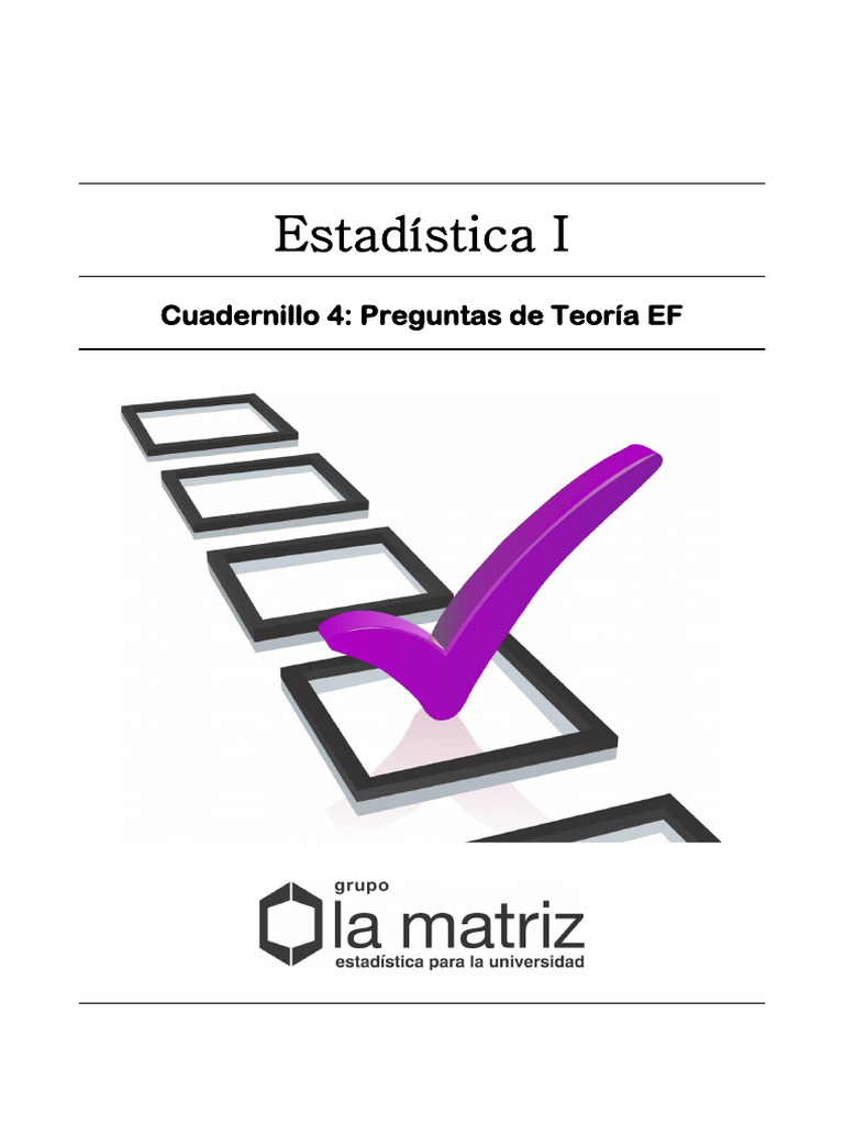 Control 4EF de Teoría EI 181 | PDF | Distribución normal | Muestreo ...