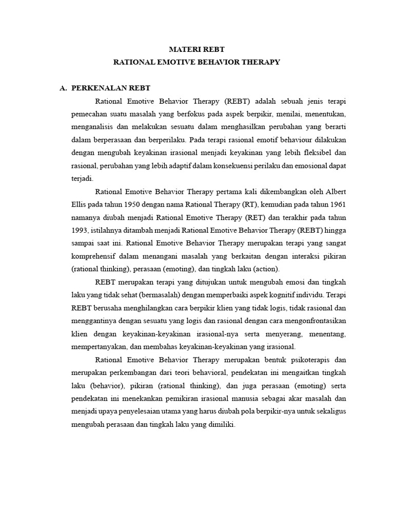 Materi Rebt | PDF