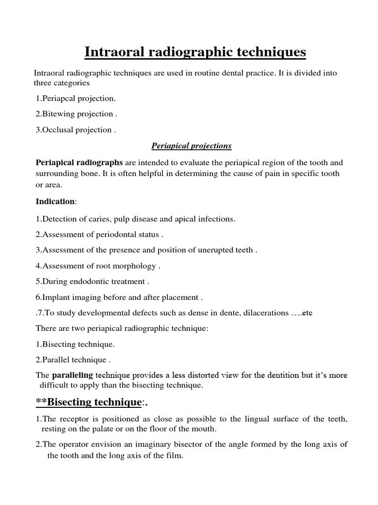 Vertical and Horizontal Angulation | PDF | Medical Specialties | Mouth
