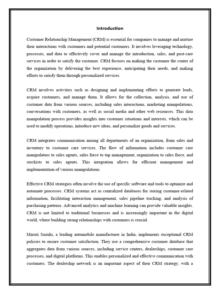 Surya Project | Download Free PDF | Customer Relationship Management | Analytics