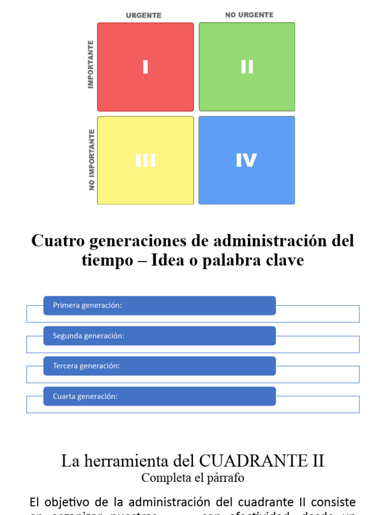 Cuadrante II | PDF