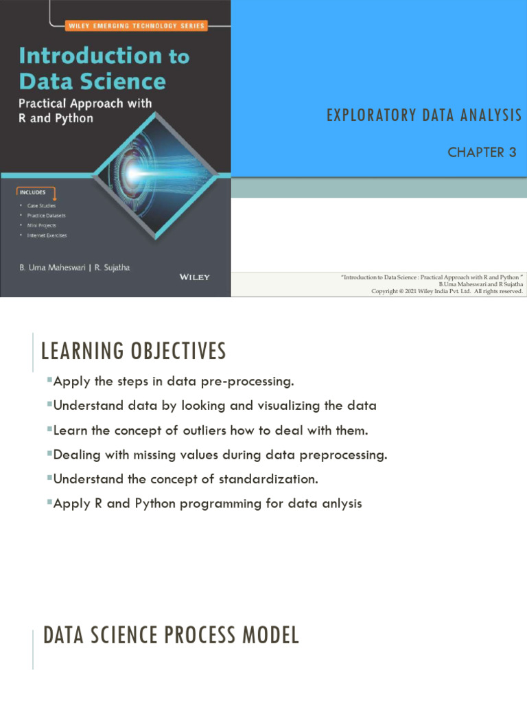 Chapter 3 Exploratory Data Analysis | PDF | Statistical Analysis | Teaching Mathematics