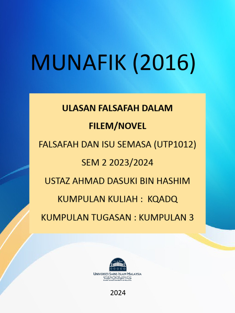 FALSAFAH ULASAN FILEM 2 | PDF